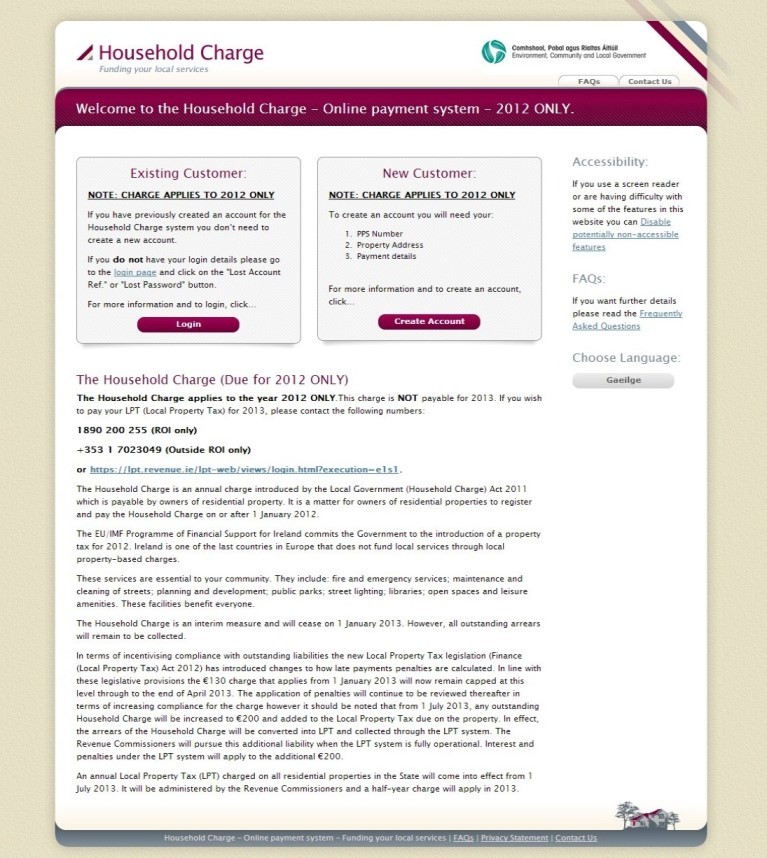 TopComHomes - The Household Charge Guide